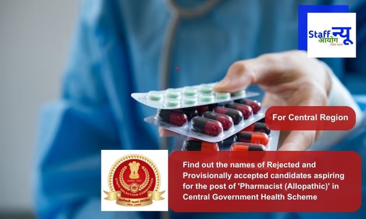 Find out the names of Rejected and Provisionally accepted candidates ...